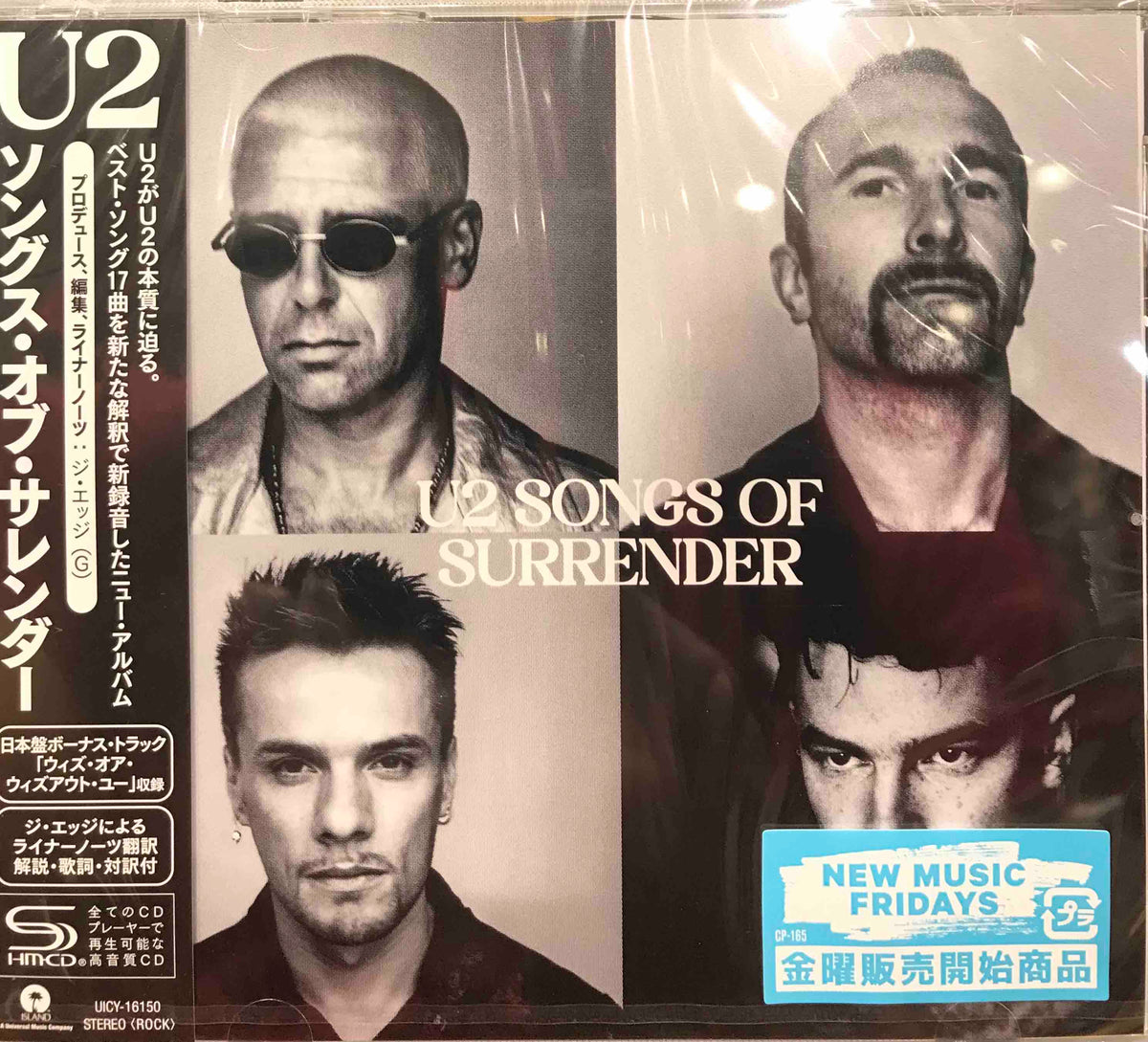U2 ‎– Songs Of Surrender – Surface Records